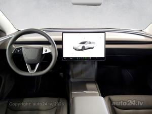 White Tesla Model 3 2024 in Tallinn, with an engine capacity of 0.00 L and mileage of 30 thousand km for 45990 €, photo 6 on AUTOMOTO.COM.LV
