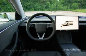 White Tesla Model 3 2024 in Parnu, with an engine capacity of 0.00 L and mileage of 46 thousand km for 30990 €, photo 15 on AUTOMOTO.COM.LV