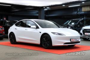 Белый Тесла Модель 3 2024 в Таллин, объемом двигателя 0.00 л и пробегом 53 тыс. км за 42995 €, фото  на AUTOMOTO.COM.LV