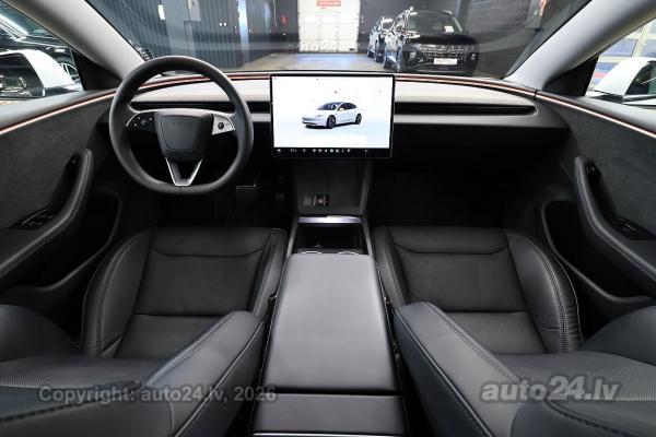 Белый Тесла Модель 3 2024 в Таллин, объемом двигателя 0.00 л и пробегом 53 тыс. км за 42995 €, фото 6 на AUTOMOTO.COM.LV
