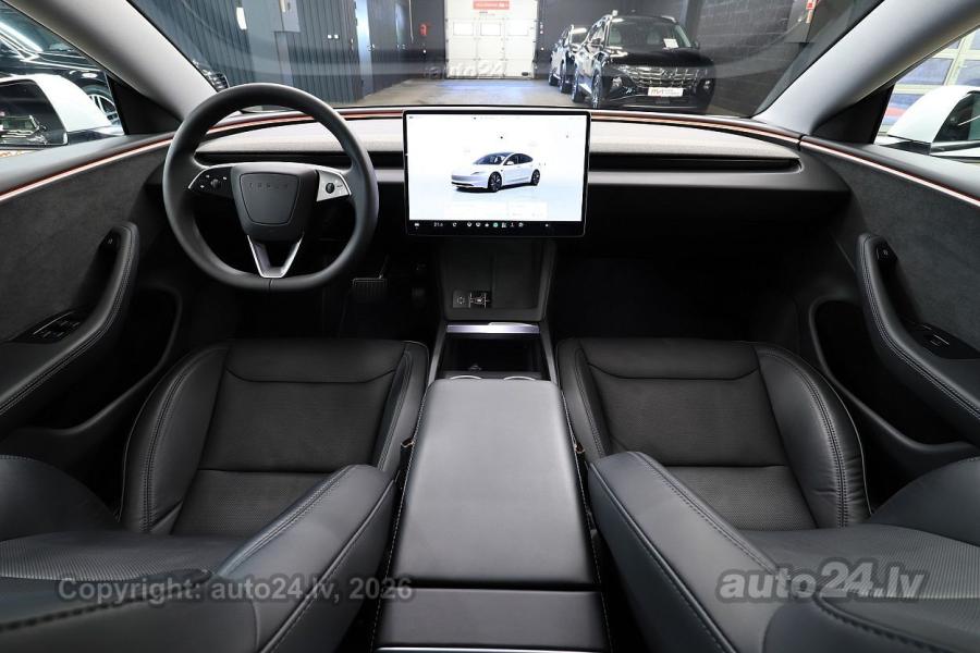 Balts Tesla Model 3 2024 Tallina, ar dzinēja tilpumu 0.00 L un nobraukumu 53 tūkst. km par 42995 €, foto 7 vietnē AUTOMOTO.COM.LV