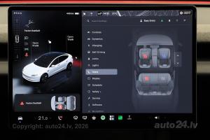 Balts Tesla Model 3 2024 Tallina, ar dzinēja tilpumu 0.00 L un nobraukumu 53 tūkst. km par 42995 €, foto 19 vietnē AUTOMOTO.COM.LV