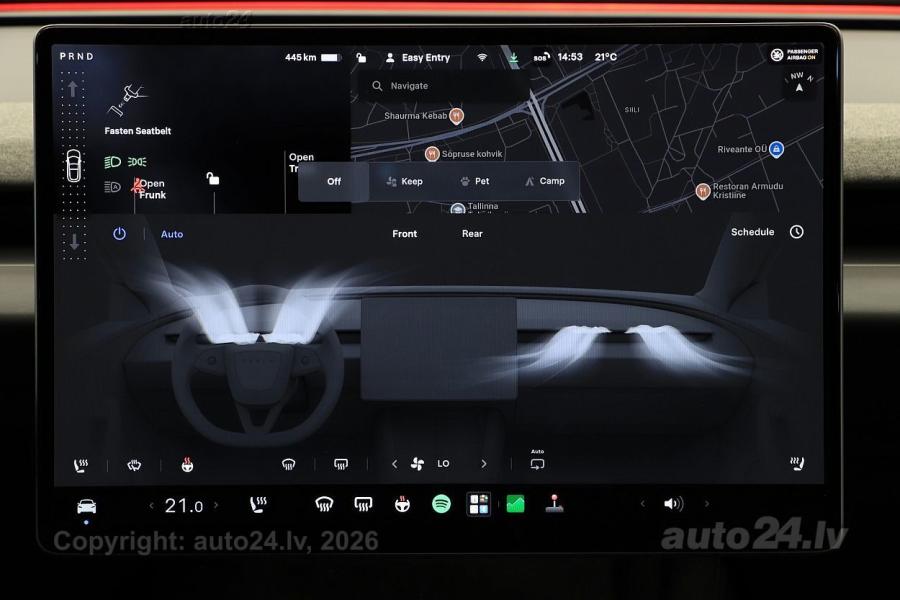 Balts Tesla Model 3 2024 Tallina, ar dzinēja tilpumu 0.00 L un nobraukumu 53 tūkst. km par 42995 €, foto 21 vietnē AUTOMOTO.COM.LV