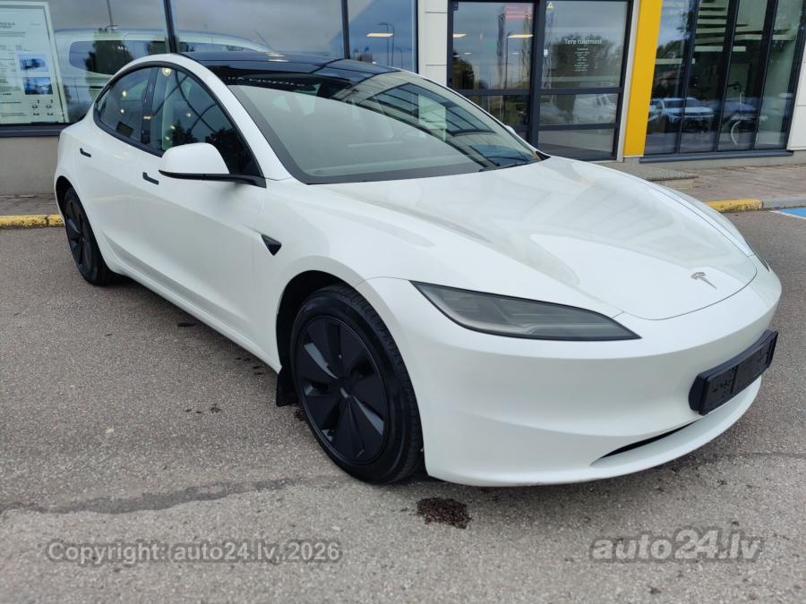 Balts Tesla Model 3 2024 Tartu, ar dzinēja tilpumu 0.00 L un nobraukumu 37 tūkst. km par 44900 €, foto 4 vietnē AUTOMOTO.COM.LV