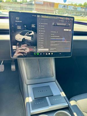 White Tesla Model 3 2024 in Klaipeda, with an engine capacity of 0.00 L and mileage of 37 thousand km for 29900 €, photo 14 on AUTOMOTO.COM.LV