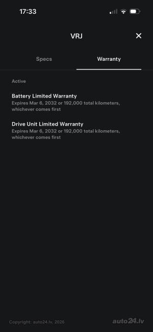 Balts Tesla Model 3 2024 Tallina, ar dzinēja tilpumu 0.00 L un nobraukumu 87 tūkst. km par 40990 €, foto 7 vietnē AUTOMOTO.COM.LV