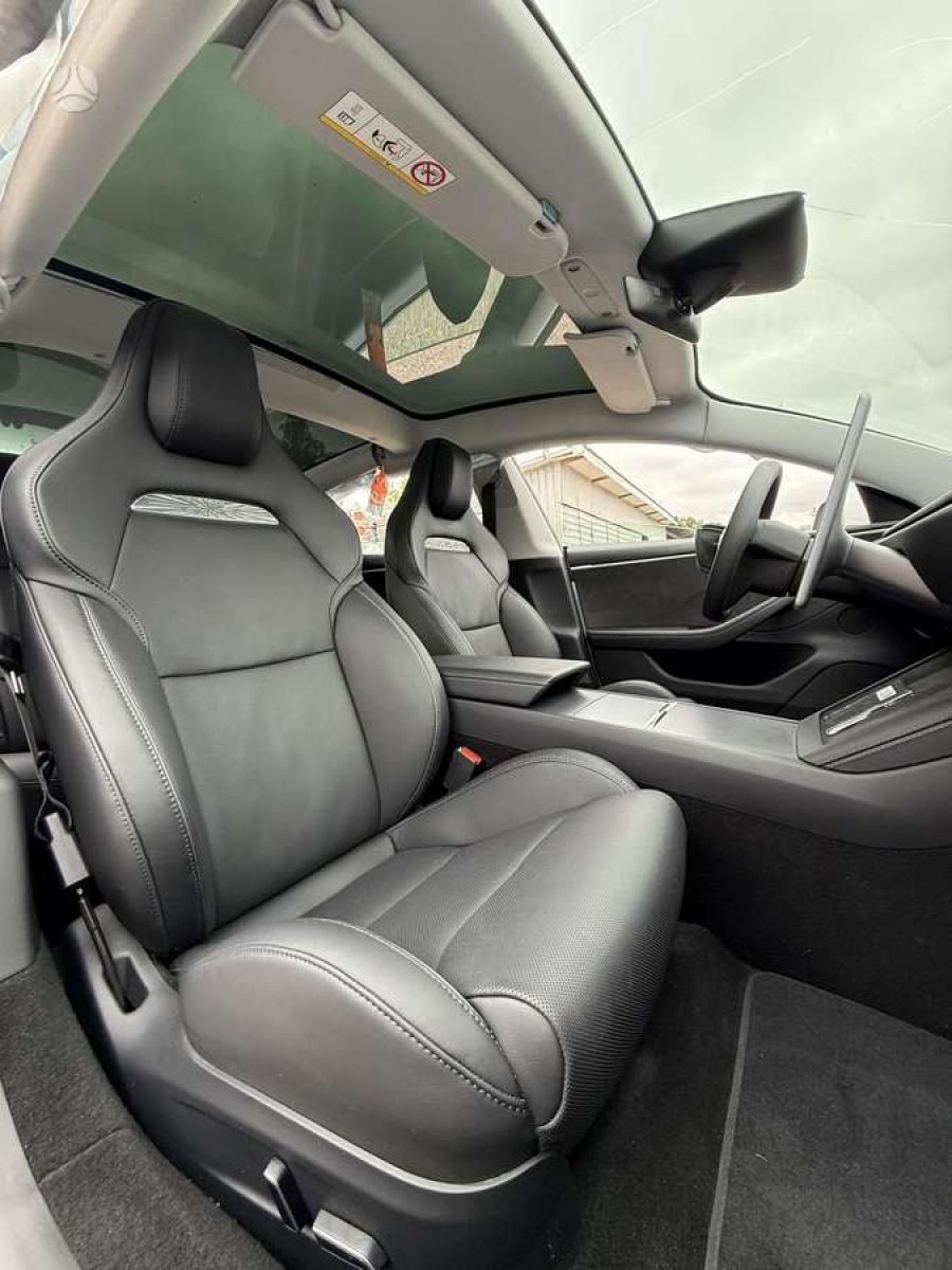 Balts Tesla Model 3 2024 Kauņa, ar dzinēja tilpumu 0.00 L un nobraukumu 24 tūkst. km par 27990 €, foto 12 vietnē AUTOMOTO.COM.LV