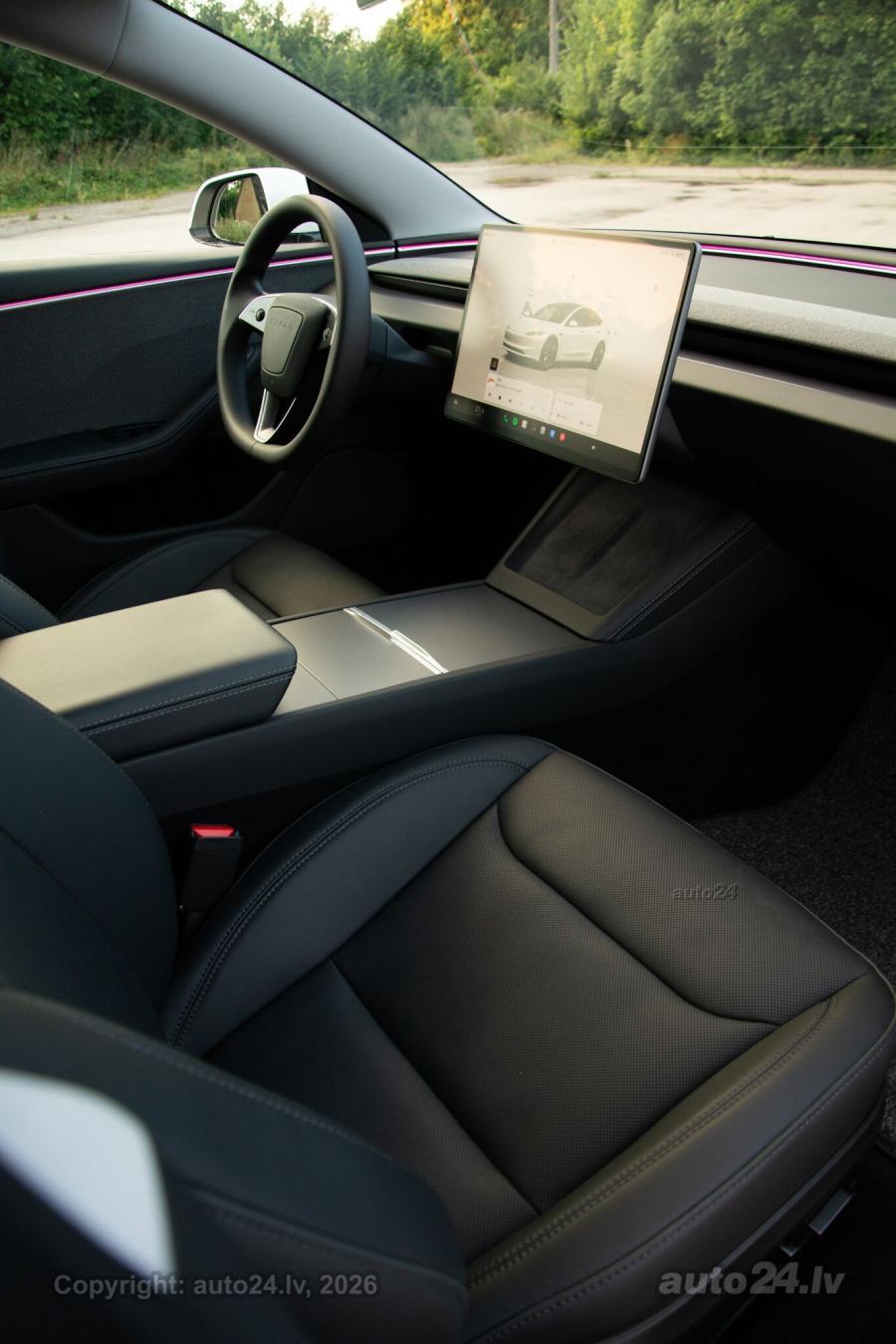 Balts Tesla Model 3 2024 Pērnava, ar dzinēja tilpumu 0.00 L un nobraukumu 29 tūkst. km par 32990 €, foto 17 vietnē AUTOMOTO.COM.LV