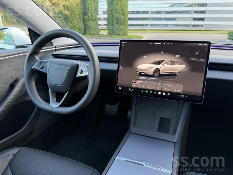 Balts Tesla Model 3 2024 Rīga, ar dzinēja tilpumu 0.00 L un nobraukumu 35 tūkst. km par 39900 €, foto 26 vietnē AUTOMOTO.COM.LV