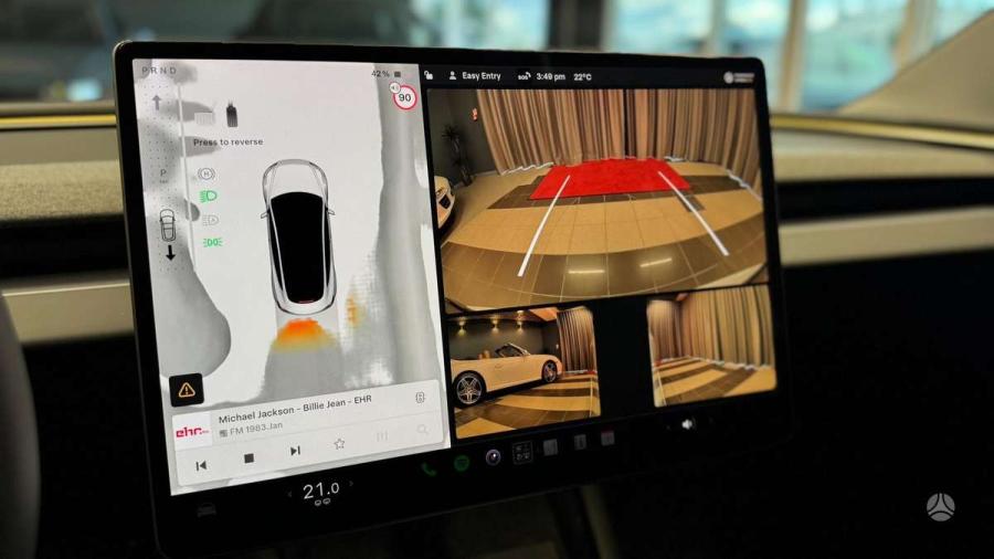 Balts Tesla Model 3 2024 Rīga, ar dzinēja tilpumu 0.00 L un nobraukumu 75 tūkst. km par 42000 €, foto 21 vietnē AUTOMOTO.COM.LV