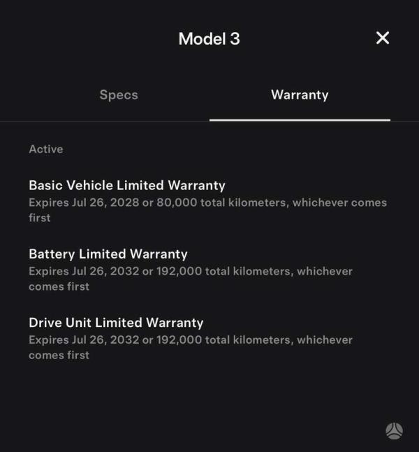 Tesla Model 3 2024 Viļņa vietnē Balts Tesla Model 3 2024 Viļņa, ar dzinēja tilpumu 0.00 L un nobraukumu 45 tūkst. km par 41490 €, foto 8 vietnē AUTOMOTO.COM.LV