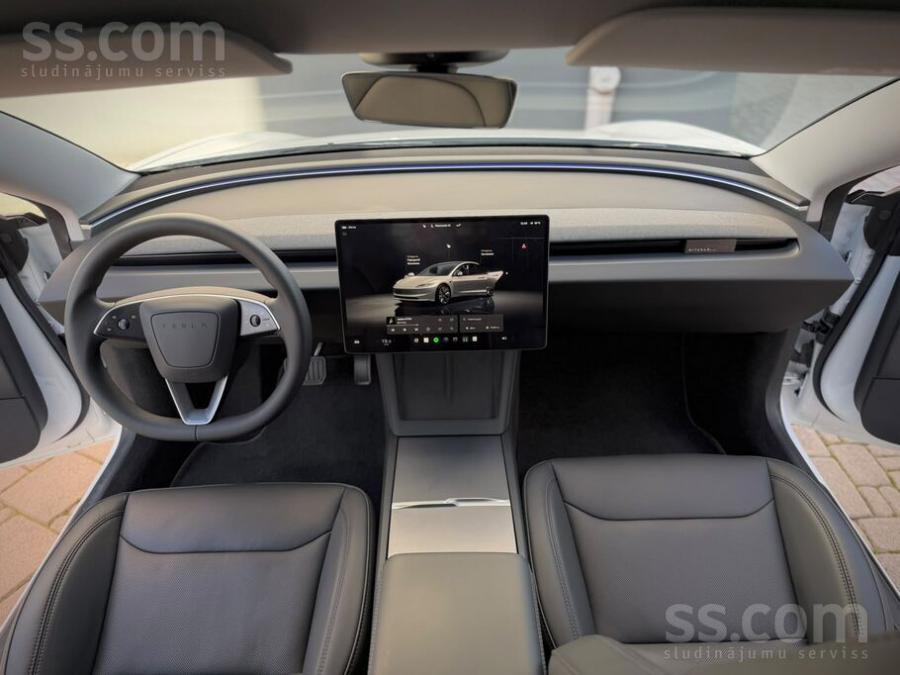 Balts Tesla Model 3 2024 Jelgava, ar dzinēja tilpumu 0.00 L un nobraukumu 64 tūkst. km par 34000 €, foto 9 vietnē AUTOMOTO.COM.LV