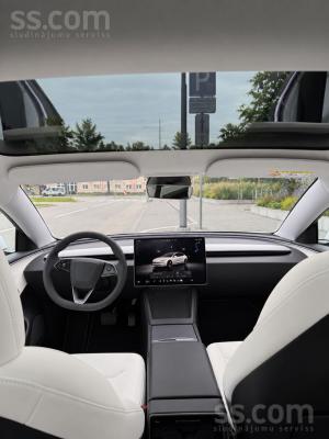 Balts Tesla Model 3 2024 Rīga, ar dzinēja tilpumu 0.00 L un nobraukumu 79 tūkst. km par 32500 €, foto 7 vietnē AUTOMOTO.COM.LV