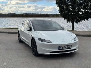 Balts Tesla Model 3 2024 Kauņa, ar dzinēja tilpumu 0.00 L un nobraukumu 72 tūkst. km par 29800 €, foto  vietnē AUTOMOTO.COM.LV
