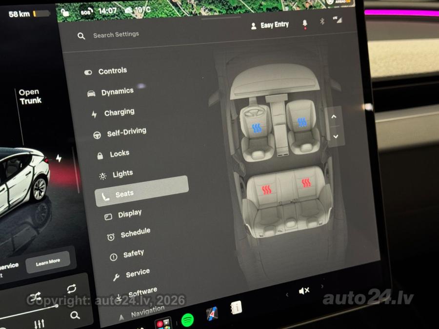 Balts Tesla Model 3 2025 Tallina, ar dzinēja tilpumu 0.00 L un nobraukumu 43 tūkst. km par 35990 €, foto 19 vietnē AUTOMOTO.COM.LV