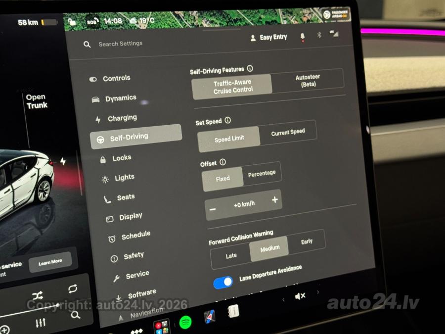 Balts Tesla Model 3 2025 Tallina, ar dzinēja tilpumu 0.00 L un nobraukumu 43 tūkst. km par 35990 €, foto 20 vietnē AUTOMOTO.COM.LV