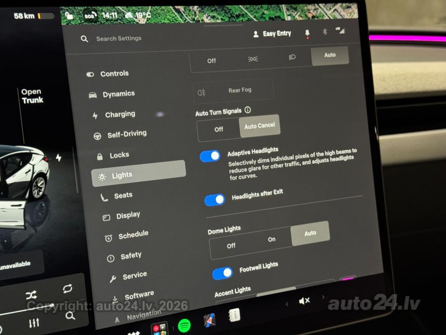 Balts Tesla Model 3 2025 Tallina, ar dzinēja tilpumu 0.00 L un nobraukumu 43 tūkst. km par 35990 €, foto 25 vietnē AUTOMOTO.COM.LV