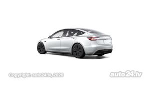 White Tesla Model 3 2026 in Riga, with an engine capacity of 0.00 L and mileage of 600 thousand km for 49970 €, photo 3 on AUTOMOTO.COM.LV
