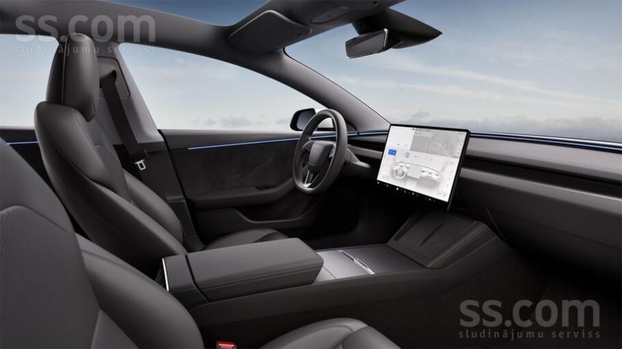 Balts Tesla Model 3 2026 Rīga, ar dzinēja tilpumu 0.00 L un nobraukumu 0 tūkst. km par 49970 €, foto 4 vietnē AUTOMOTO.COM.LV