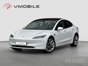 White Tesla Model 3 2026 in Riga, with an engine capacity of 0.00 L and mileage of 10 thousand km for 59640 €, photo  on AUTOMOTO.COM.LV
