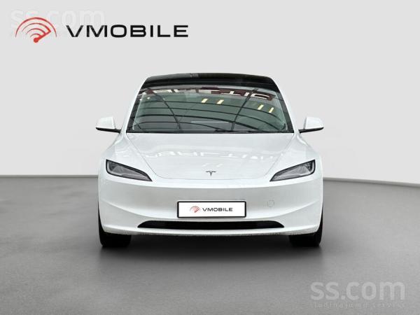 Balts Tesla Model 3 2026 Rīga, ar dzinēja tilpumu 0.00 L un nobraukumu 10 tūkst. km par 59640 €, foto 3 vietnē AUTOMOTO.COM.LV