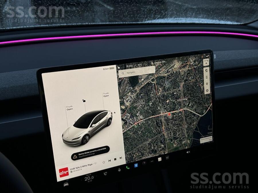 Balts Tesla Model 3 2026 Rīga, ar dzinēja tilpumu 0.00 L un nobraukumu 10 tūkst. km par 59640 €, foto 17 vietnē AUTOMOTO.COM.LV