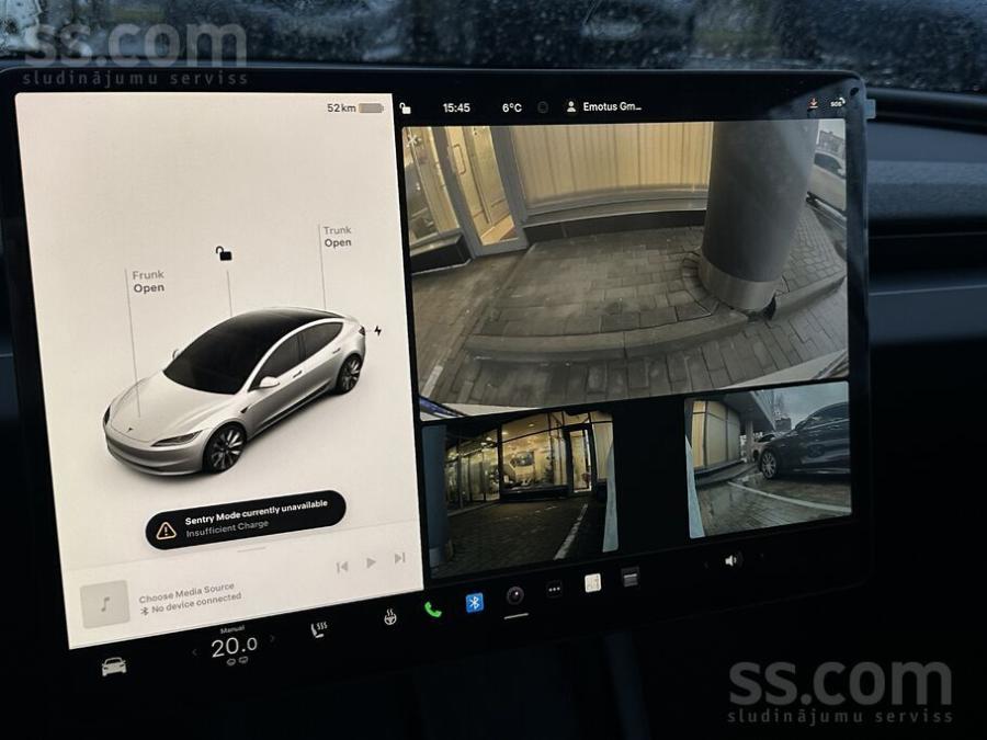 Balts Tesla Model 3 2026 Rīga, ar dzinēja tilpumu 0.00 L un nobraukumu 10 tūkst. km par 59640 €, foto 20 vietnē AUTOMOTO.COM.LV
