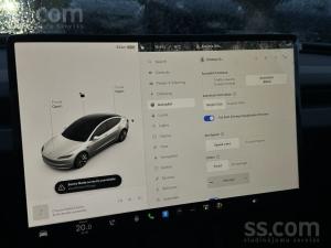 Balts Tesla Model 3 2026 Rīga, ar dzinēja tilpumu 0.00 L un nobraukumu 10 tūkst. km par 59640 €, foto 22 vietnē AUTOMOTO.COM.LV