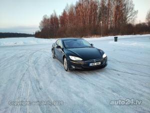 Melns Tesla Model S 2014 Antsla, ar dzinēja tilpumu 0.00 L un nobraukumu 269 tūkst. km par 14975 €, foto  vietnē AUTOMOTO.COM.LV