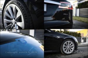 Black Tesla Model S 2015 in Tallinn, with an engine capacity of 0.00 L and mileage of 170 thousand km for 16990 €, photo 22 on AUTOMOTO.COM.LV
