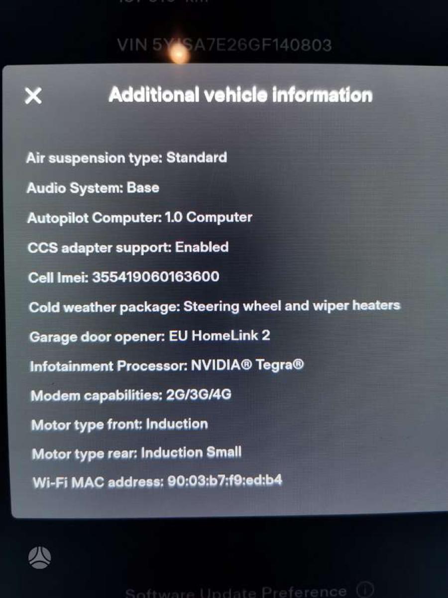 Melns Tesla Model S 2016 Kauņa, ar dzinēja tilpumu 0.00 L un nobraukumu 182 tūkst. km par 16849 €, foto 12 vietnē AUTOMOTO.COM.LV