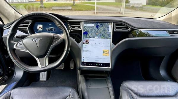 Melns Tesla Model S 2016 Rīga, ar dzinēja tilpumu 0.00 L un nobraukumu 16 tūkst. km par 15777 €, foto 6 vietnē AUTOMOTO.COM.LV