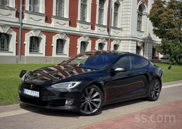 Melns Tesla Model S 2017 Jelgava, ar dzinēja tilpumu 0.00 L un nobraukumu 0 tūkst. km par 21750 €, foto 1 vietnē AUTOMOTO.COM.LV