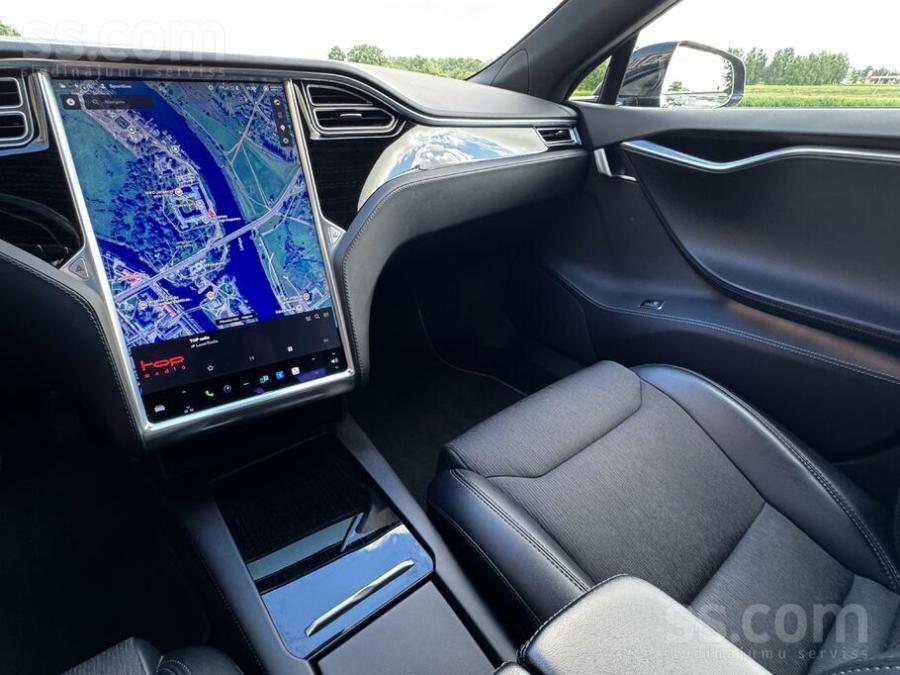 Melns Tesla Model S 2017 Jelgava, ar dzinēja tilpumu 0.00 L un nobraukumu 0 tūkst. km par 21750 €, foto 16 vietnē AUTOMOTO.COM.LV