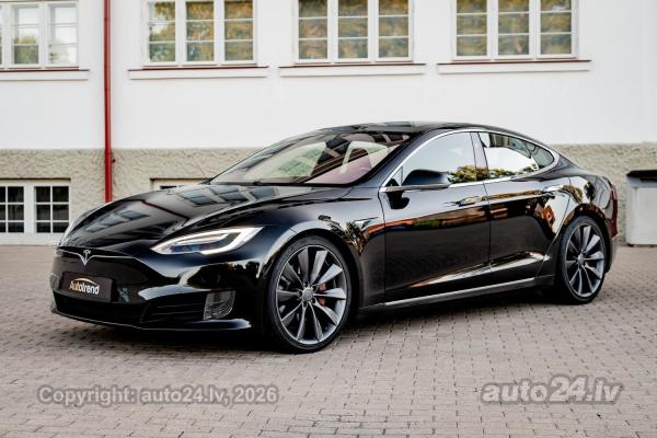 Melns Tesla Model S 2017 Pērnava, ar dzinēja tilpumu 0.00 L un nobraukumu 212 tūkst. km par 19990 €, foto 2 vietnē AUTOMOTO.COM.LV