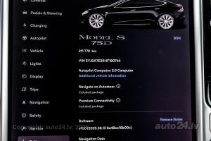 Melns Tesla Model S 2017 Pērnava, ar dzinēja tilpumu 0.00 L un nobraukumu 212 tūkst. km par 19990 €, foto 23 vietnē AUTOMOTO.COM.LV