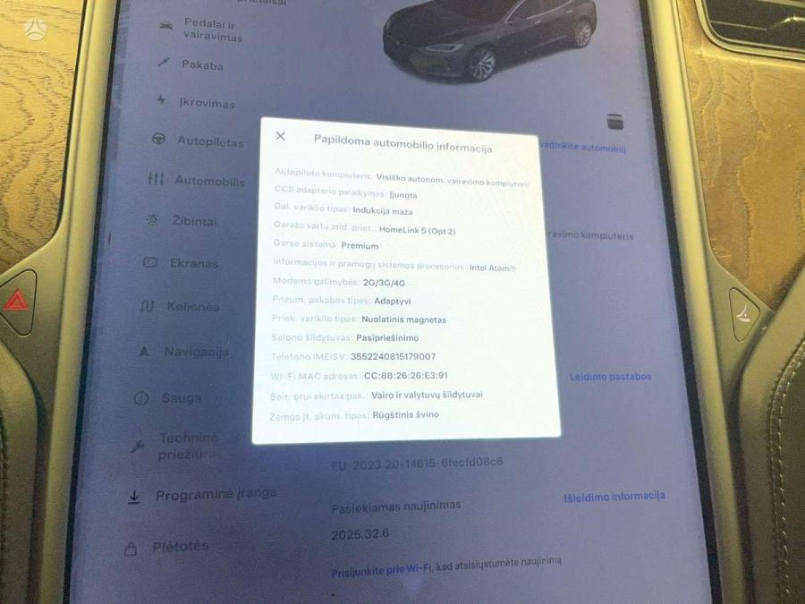 Melns Tesla Model S 2018 Marijampole, ar dzinēja tilpumu 0.00 L un nobraukumu 141 tūkst. km par 22869 €, foto 25 vietnē AUTOMOTO.COM.LV