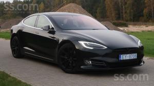Melns Tesla Model S 2018 Rīga, ar dzinēja tilpumu 0.00 L un nobraukumu 213 tūkst. km par 20150 €, foto  vietnē AUTOMOTO.COM.LV