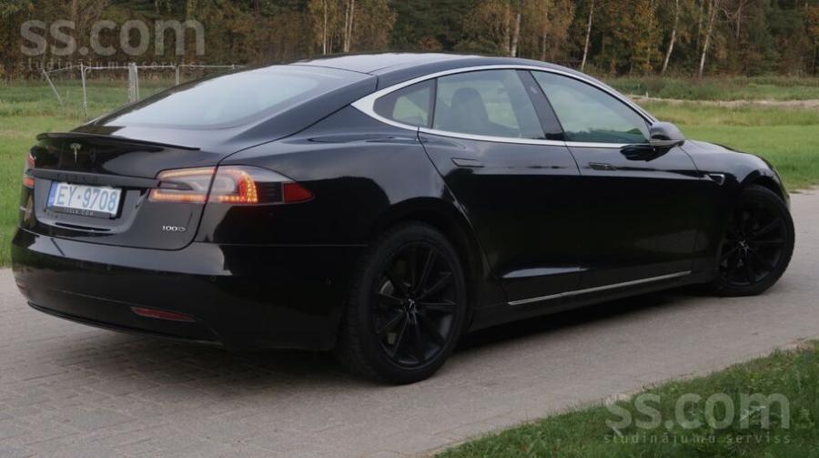 Melns Tesla Model S 2018 Rīga, ar dzinēja tilpumu 0.00 L un nobraukumu 213 tūkst. km par 20150 €, foto 6 vietnē AUTOMOTO.COM.LV
