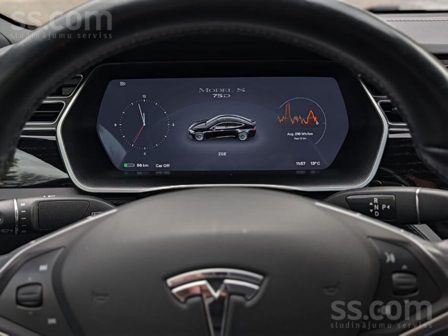 Melns Tesla Model S 2018 Jūrmala, ar dzinēja tilpumu 0.00 L un nobraukumu 0 tūkst. km par 16750 €, foto 25 vietnē AUTOMOTO.COM.LV