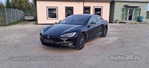 Melns Tesla Model S 2018 Tartu, ar dzinēja tilpumu 0.00 L un nobraukumu 122 tūkst. km par 23390 €, foto  vietnē AUTOMOTO.COM.LV
