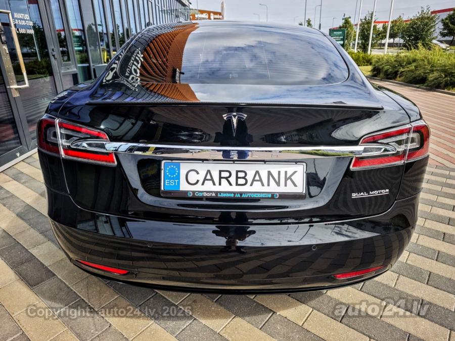 Black Tesla Model S 2020 in Tallinn, with an engine capacity of 0.00 L and mileage of 50 thousand km for 31450 €, photo 8 on AUTOMOTO.COM.LV