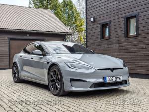 Melns Tesla Model S 2022 Tallina, ar dzinēja tilpumu 0.00 L un nobraukumu 40 tūkst. km par 87000 €, foto  vietnē AUTOMOTO.COM.LV