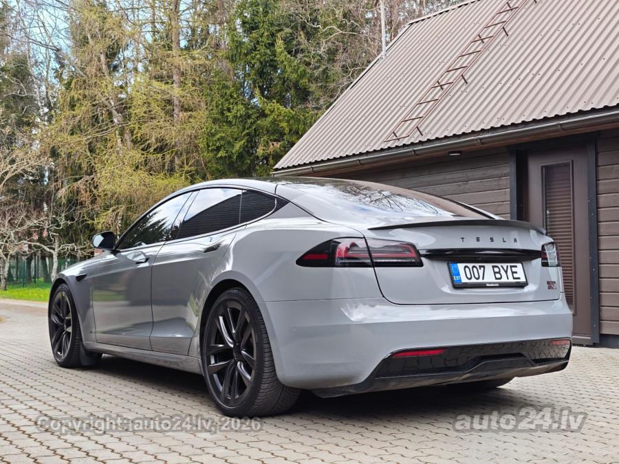 Melns Tesla Model S 2022 Tallina, ar dzinēja tilpumu 0.00 L un nobraukumu 40 tūkst. km par 87000 €, foto 5 vietnē AUTOMOTO.COM.LV