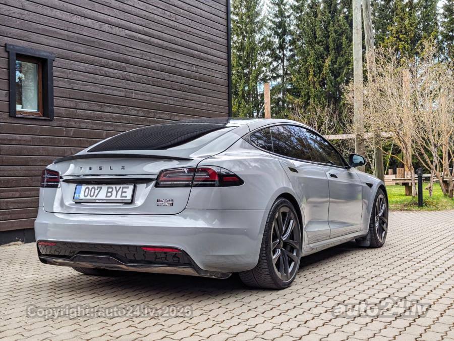 Melns Tesla Model S 2022 Tallina, ar dzinēja tilpumu 0.00 L un nobraukumu 40 tūkst. km par 87000 €, foto 7 vietnē AUTOMOTO.COM.LV