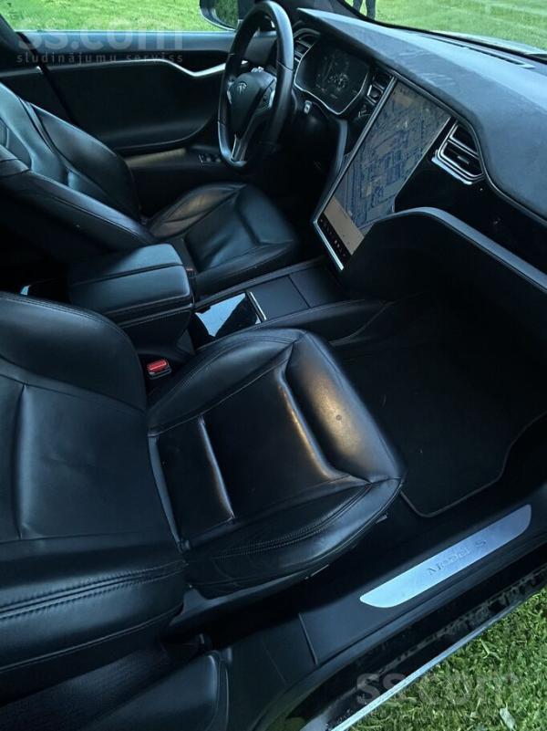Melns Tesla Model S 2015 Jelgava, ar dzinēja tilpumu 0.00 L un nobraukumu 194 tūkst. km par 189000 €, foto 6 vietnē AUTOMOTO.COM.LV