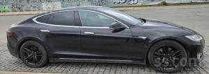 Black Tesla Model S 2016 in Riga, with an engine capacity of 0.00 L and mileage of 250 thousand km for 16500 €, photo 4 on AUTOMOTO.COM.LV