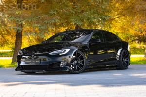 Melns Tesla Model S 2017 Jelgava, ar dzinēja tilpumu 0.00 L un nobraukumu 120 tūkst. km par 23500 €, foto  vietnē AUTOMOTO.COM.LV