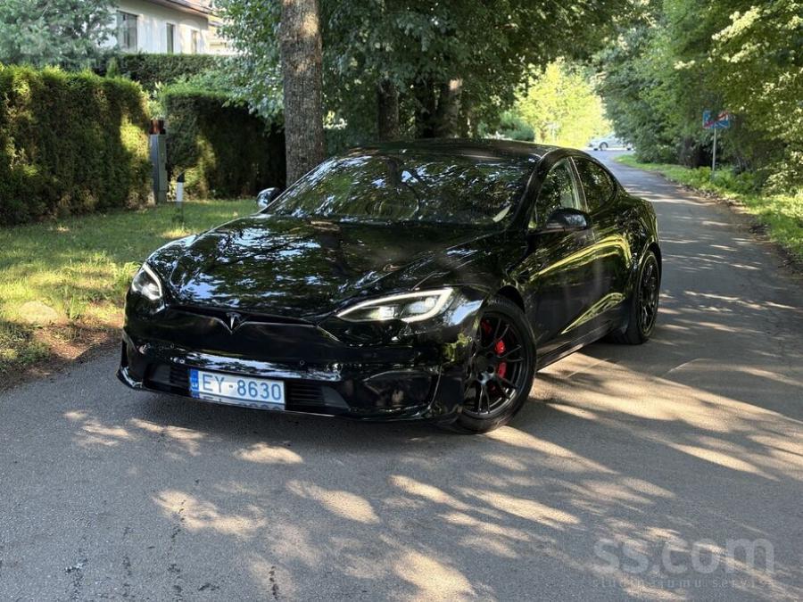 Melns Tesla Model S 2022 Rīga, ar dzinēja tilpumu 0.00 L un nobraukumu 75 tūkst. km par 48000 €, foto 3 vietnē AUTOMOTO.COM.LV