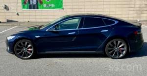 Zils Tesla Model S 2014 Rīga, ar dzinēja tilpumu 0.00 L un nobraukumu 208 tūkst. km par 14777 €, foto  vietnē AUTOMOTO.COM.LV